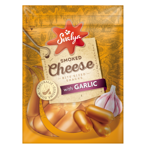 Smoked cheese snacks